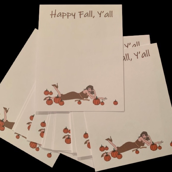 Hand Crafted | Office | Happy Fall Yall Handmade Note Cards My Art ...